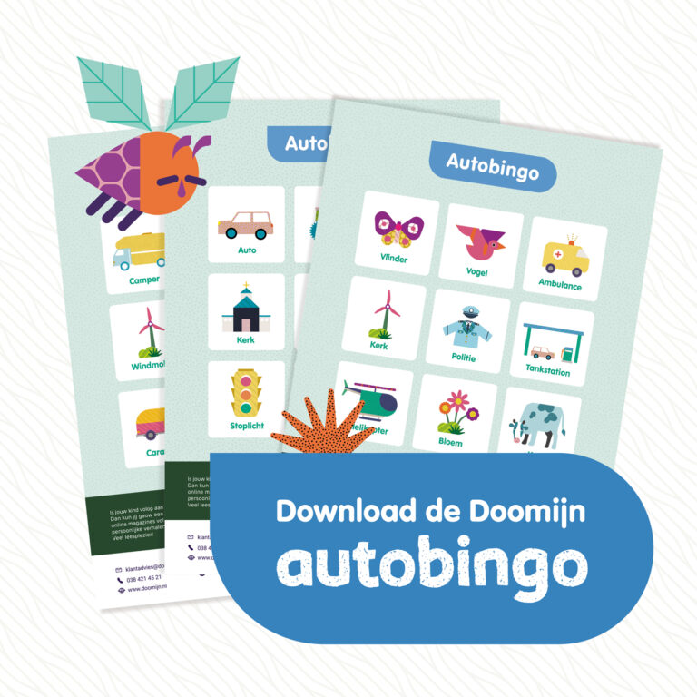 Doomijn Autobingo - Doomijn | Kinderopvang